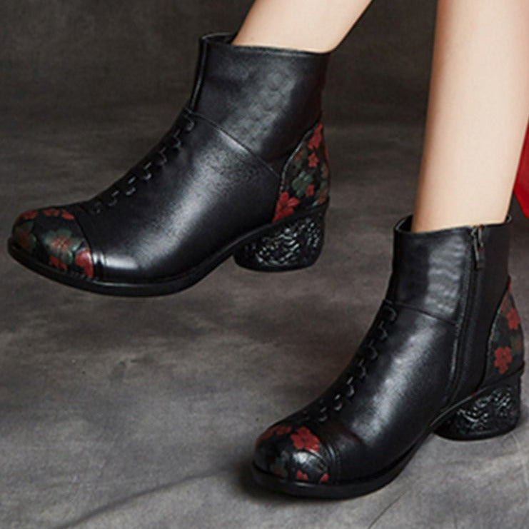 Chantel™ - Bequeme Lederstiefel – Lorena Fashion